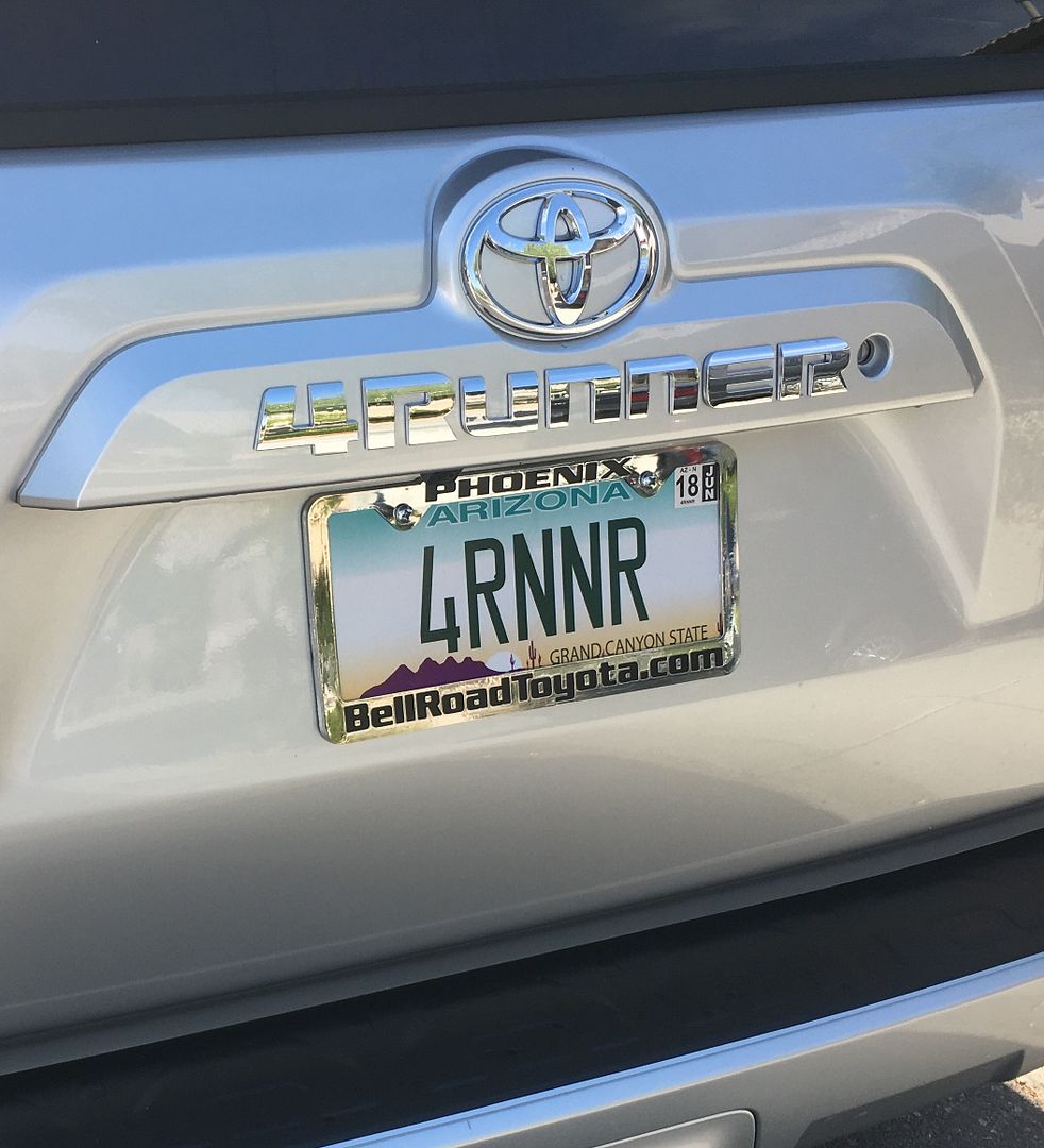 Custom/Vanity License plates - Page 3 - Toyota 4Runner Forum - Largest ...